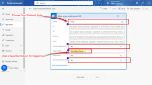 Use Power Automate to Save Email Attachment in SharePoint