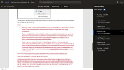 Use OneDrive Version History Like a Pro [Complete Guide]