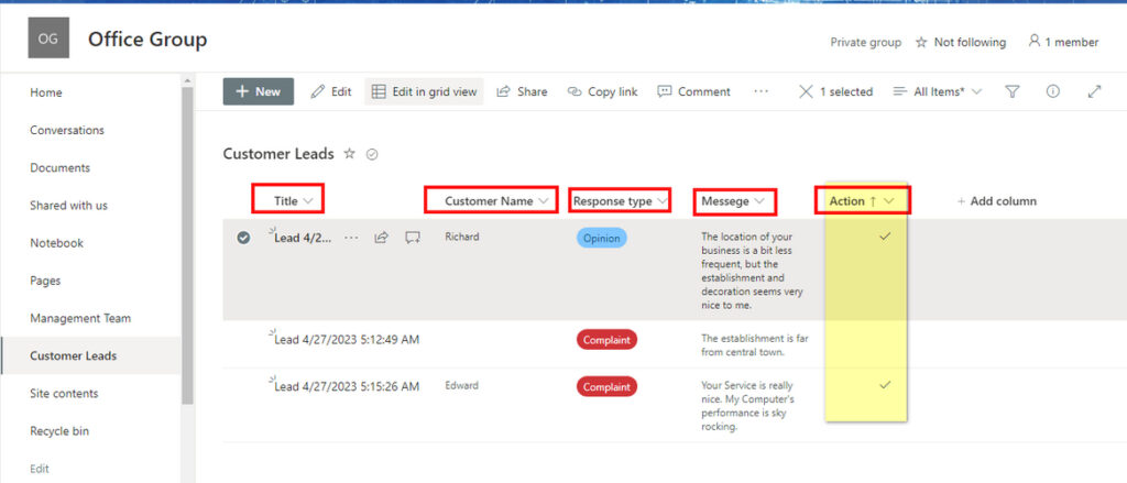 Link MS Forms to SharePoint List [With Power Automate]