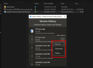 Use OneDrive Version History Like a Pro [Complete Guide]