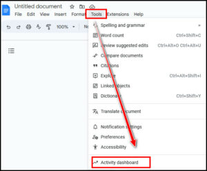 Google Docs Activity Dashboard Missing [Causes & Fixes]