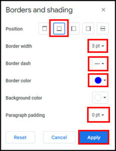 How to Insert a Vertical/Horizontal Line in Google Docs