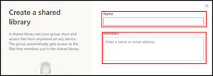OneDrive Shared Library [Create & View Your Shared Library]