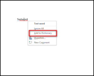 Add Words to Dictionary in Microsoft Word [Build a Wordbook]