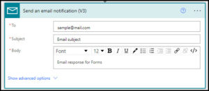 Microsoft Forms: Get Email Notification of Each Response