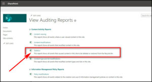 SharePoint See Who Deleted Files [Audit to Take Action]