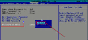 How to Set the BIOS Password [Quick & Easy Steps]