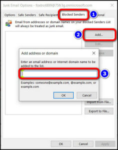 Find Blocked Emails in Outlook [View Junk Email List]