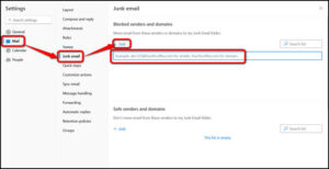 Find Blocked Emails in Outlook [View Junk Email List]