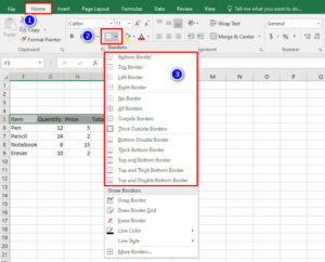 How to Add Borders in Microsoft Excel [Ultimate Guide 2024]