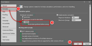 There Isn't Enough Memory to Complete this Action Excel