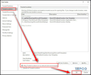 Microsoft Office Trusted Location Not Working [Solved]