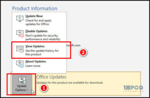 [Quick Fixes] MS Office Update Now Button Not Working
