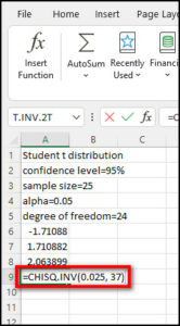 How to Find Critical Values in Excel [Complete Guide]