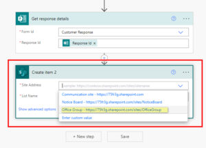 Link MS Forms to SharePoint List [With Power Automate]
