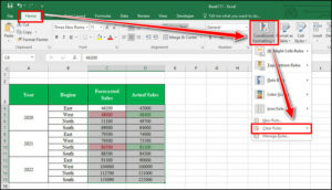 Remove Conditional Formatting in Excel [5 Easy Methods]