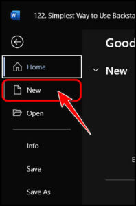 Use Backstage View in Microsoft Word Like a Pro [2024]