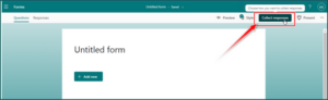 MS Forms Restrict Access to Responses to Limit Entry
