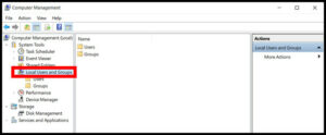 Enable Local User Group and Management Console in Windows 11