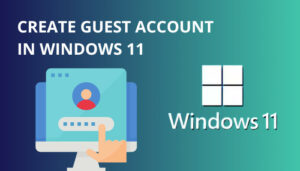 Create Guest Account in Windows 11 [Quick Guide 2024]