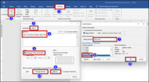 Create Multiple Name Tags or Address Labels in MS Word
