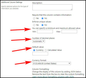A Brief Explanation Of All SharePoint Column Types