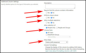A Brief Explanation Of All SharePoint Column Types
