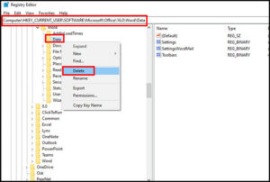 Fix There is Insufficient Memory or Disk Space Error in Word