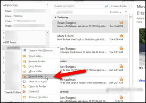 Remove RSS Feeds from Outlook [Clutter Free Experience]
