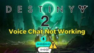 Destiny 2 Voice Chat Not Working [Easy & Quick Fixes]