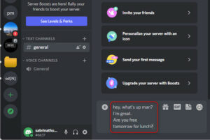 How To Go Down Line Discord [3 Quick & Easy Steps 2024]