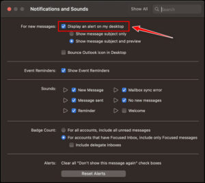 No Notifications for Subfolders in Outlook [How to Get Alerts]