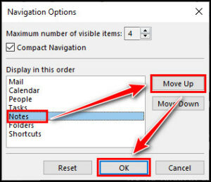 Notes Section Disappeared from Outlook 365 [Solved]