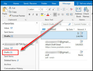 Attach a Draft Email in Outlook [Maximize Efficiency]