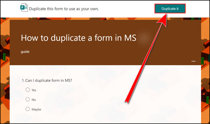 How To Duplicate A Form In MS Forms Quick Ways 2023 