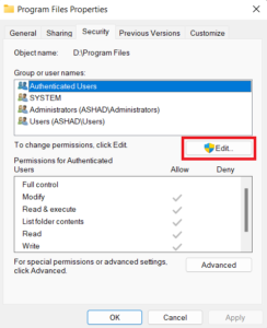 Fix “Access Denied” Error On Windows 11 Solved [5 Easy Ways]