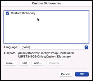 Add Words to Dictionary in Microsoft Word [Build a Wordbook]