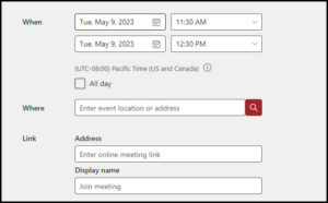 SharePoint Event List [Add, Create, and Edit Event List]