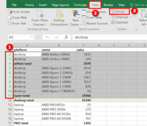 4 Ways To Group Rows In Excel [With Expand Collapse 2024]