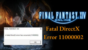 FFXIV Fatal DirectX Error 11000002 [Tested & Resolved]
