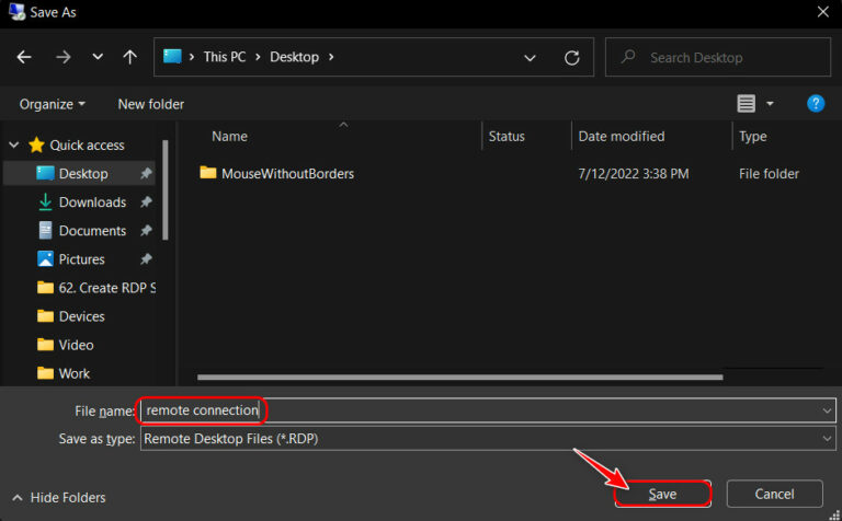 Create RDP Shortcut Icon on Windows 10 [Complete Guide 2024]