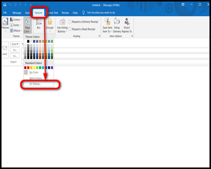 How To Add A Background Image To A Message In Outlook 2023 
