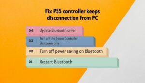 PS5 Controller Keeps Disconnecting [4 Verified Ways]