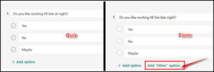 Add “Other” Option Disappeared in Microsoft Forms [Solved]