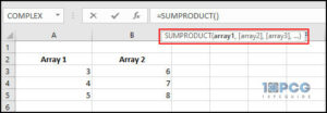 Excel: SUMPRODUCT and COUNTIF Functions with Multiple Criteria