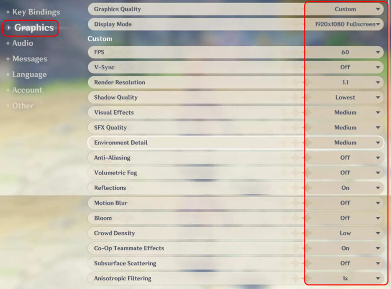 Best Graphics Settings for Genshin Impact [UPDATED 2023]