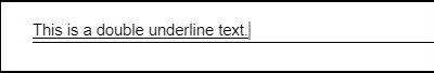 Double Underline in Google Docs [Highlight Major Texts]