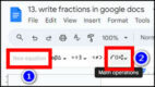How to Write Fractions in Google Docs [3 Quick Ways]