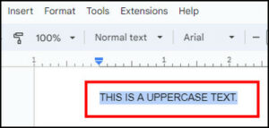 Small Caps in Google Docs [Master the Text Formatting]