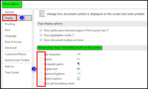How to Display Non-Printing Characters in Word [2 Ways]